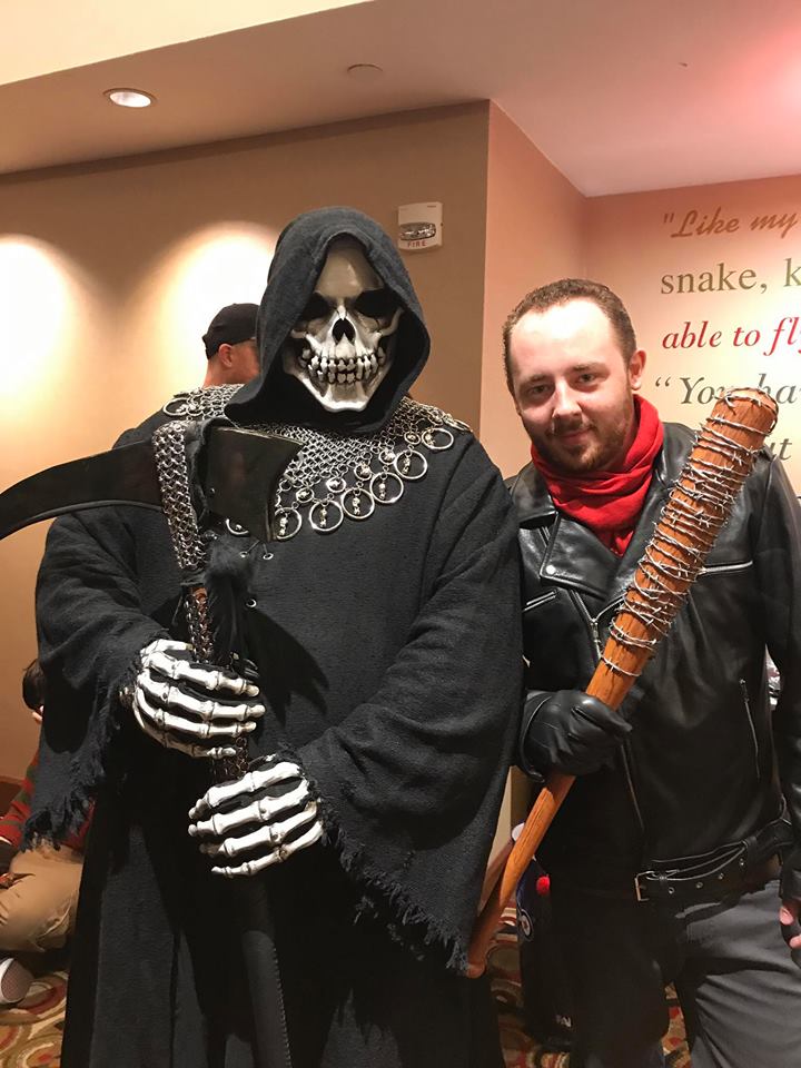 Texas Frightmare and Comicpalooza 2017 – MovieCrypt.com with Grim D. Reaper