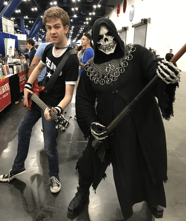 Texas Frightmare and Comicpalooza 2017 – MovieCrypt.com with Grim D. Reaper
