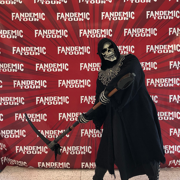 Fandemic Unleashed To Infect Houston – MovieCrypt.com with Grim D. Reaper